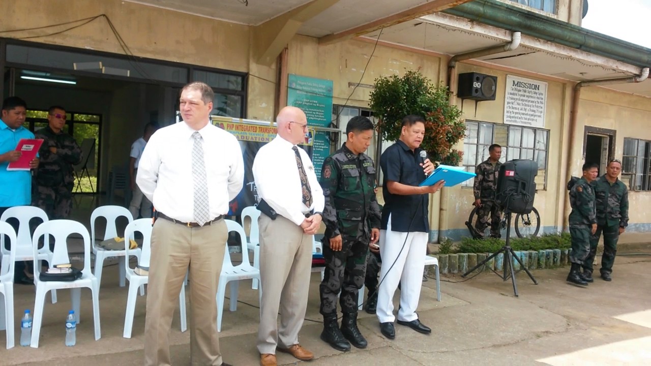 Evangelist Keith Woodby at RTC 7 MRP & ITP Graduation rites, inspiring ...