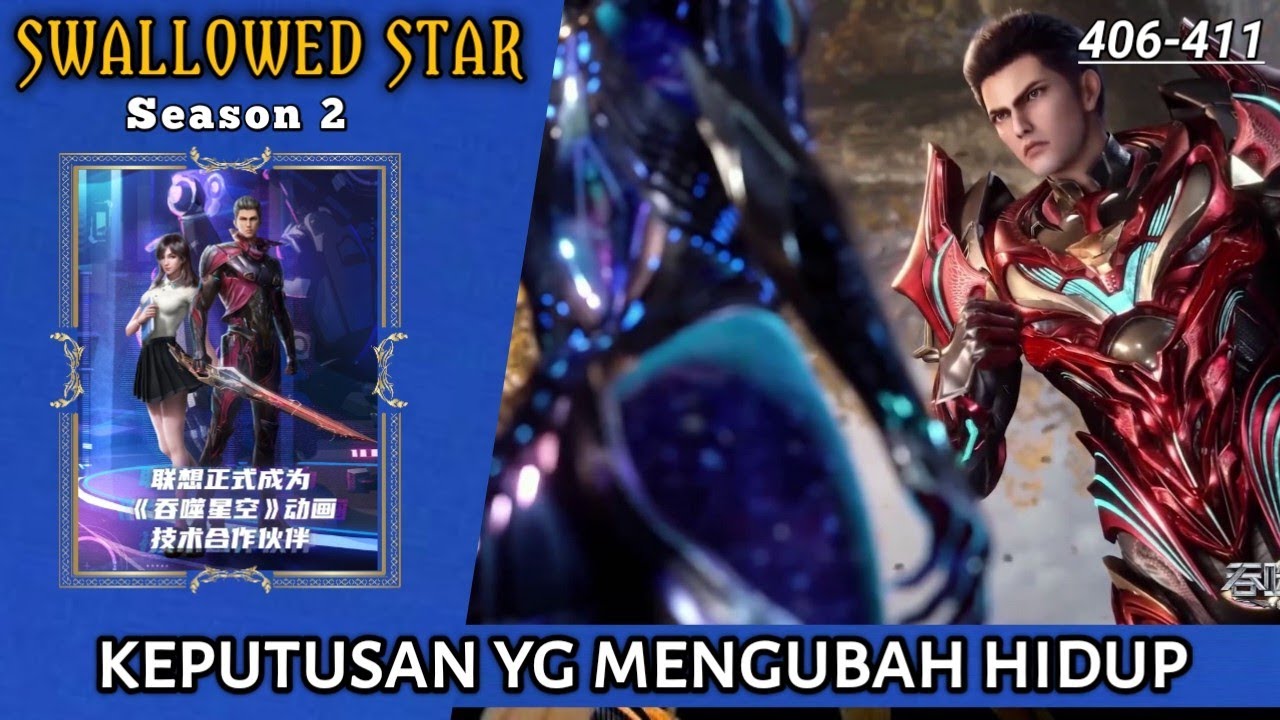 Episode 44 | SWALLOWED STAR season 2 | Alur cerita donghua terbaru dan terbaik - YouTube
