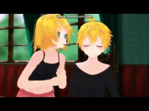 [Rin x Len] Pocky Game [MMD][HD]