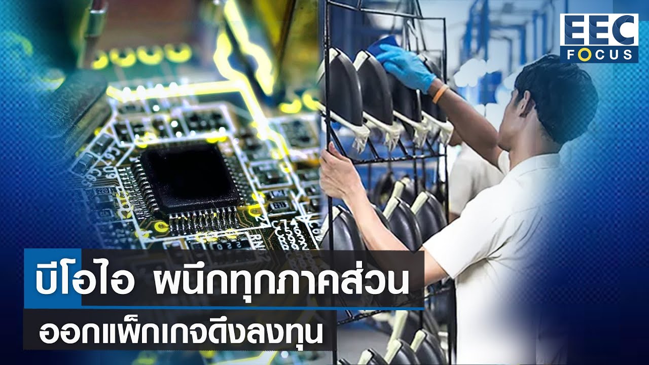 EEC Focus l บีโอไอ ผนึกทุกภาคส่วน ออกแพ็กเกจดึงลงทุน - YouTube