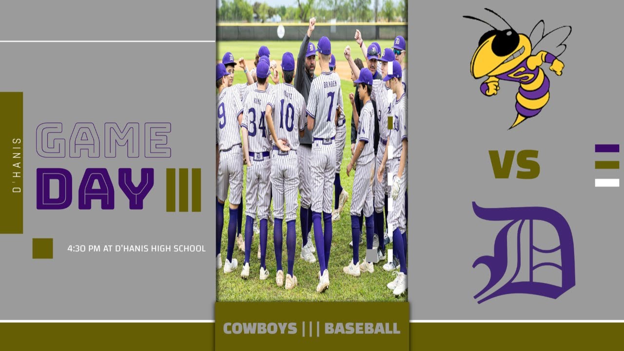 TX High School Baseball: Sabinal Yellowjackets vs D’Hanis Cowboys - YouTube