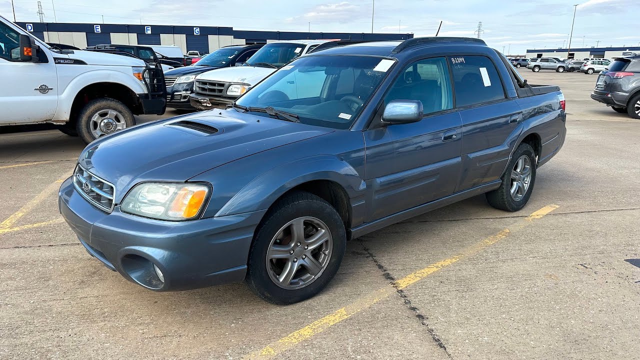 Dealer Auction Walk Around + Cheap Subaru Baja and BMW M4! - YouTube