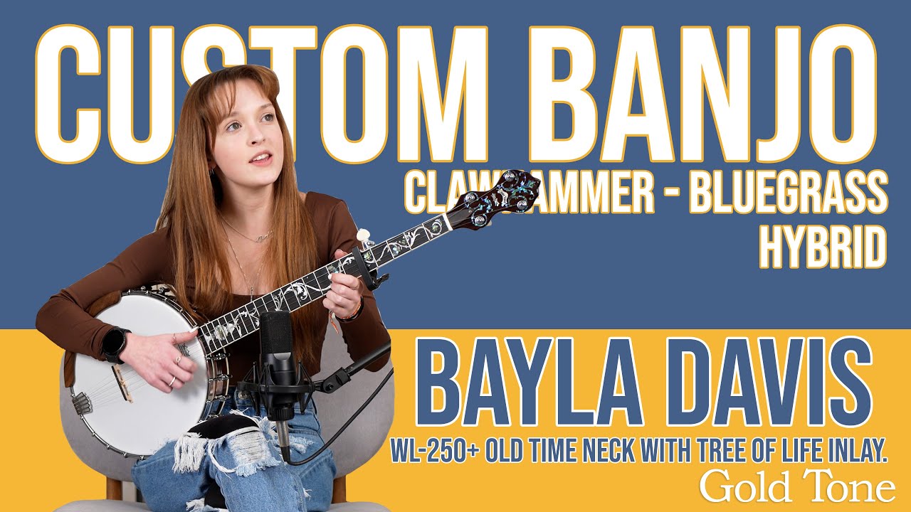 Bayla Davis | Custom Banjo | What Does The Right Banjo Actually Feel ...