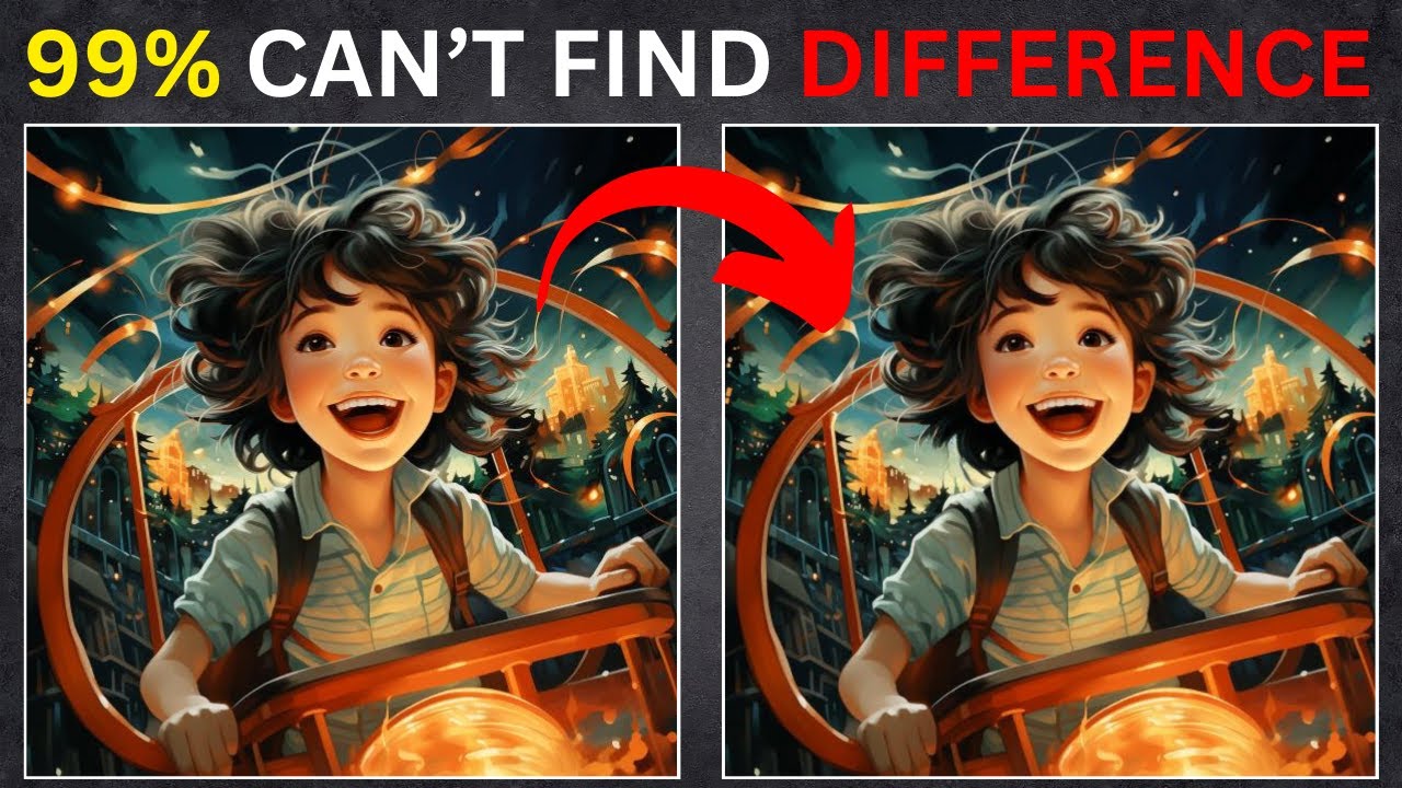 Find The Difference Puzzle Game Next Level: Carnival of Lights Riddles ...