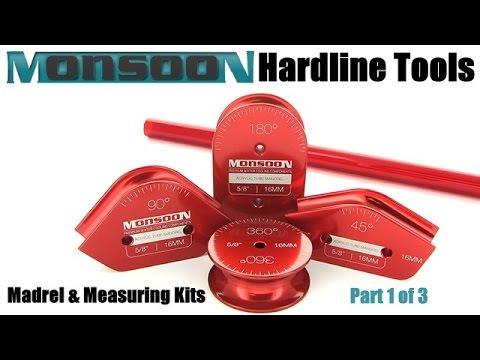 Monsoon Hardline Tools, Mandrels, and Measure Kits - Part 1 - YouTube