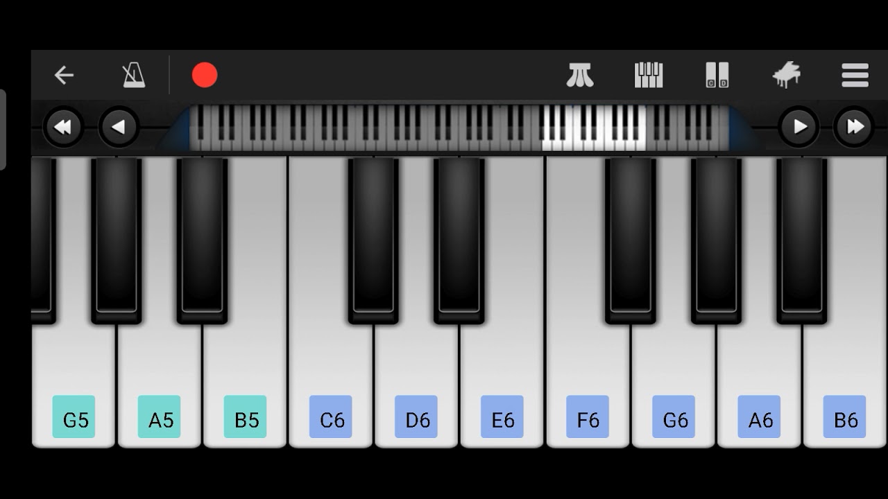 Instagram reels viral tune piano | perfect piano. - YouTube