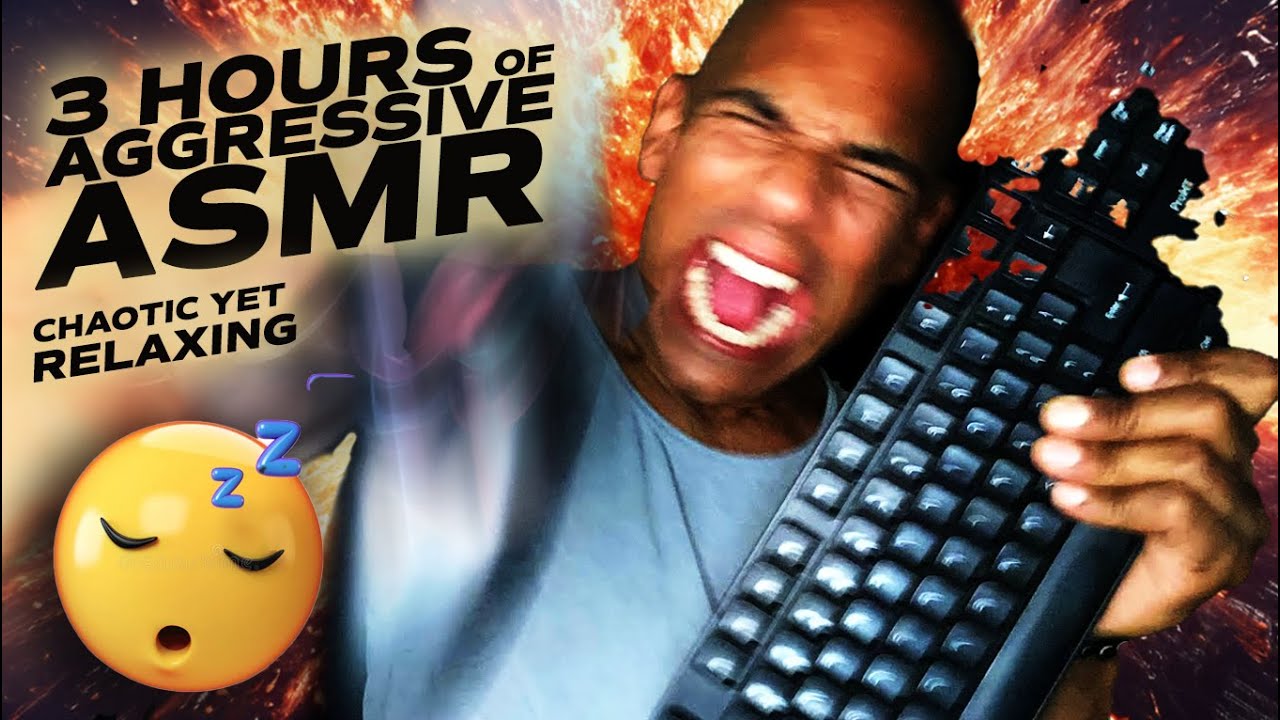 ‼️3 Hour Aggressive ASMR Video Will Put You to Sleep Quickly! 💤🛌 (no ...