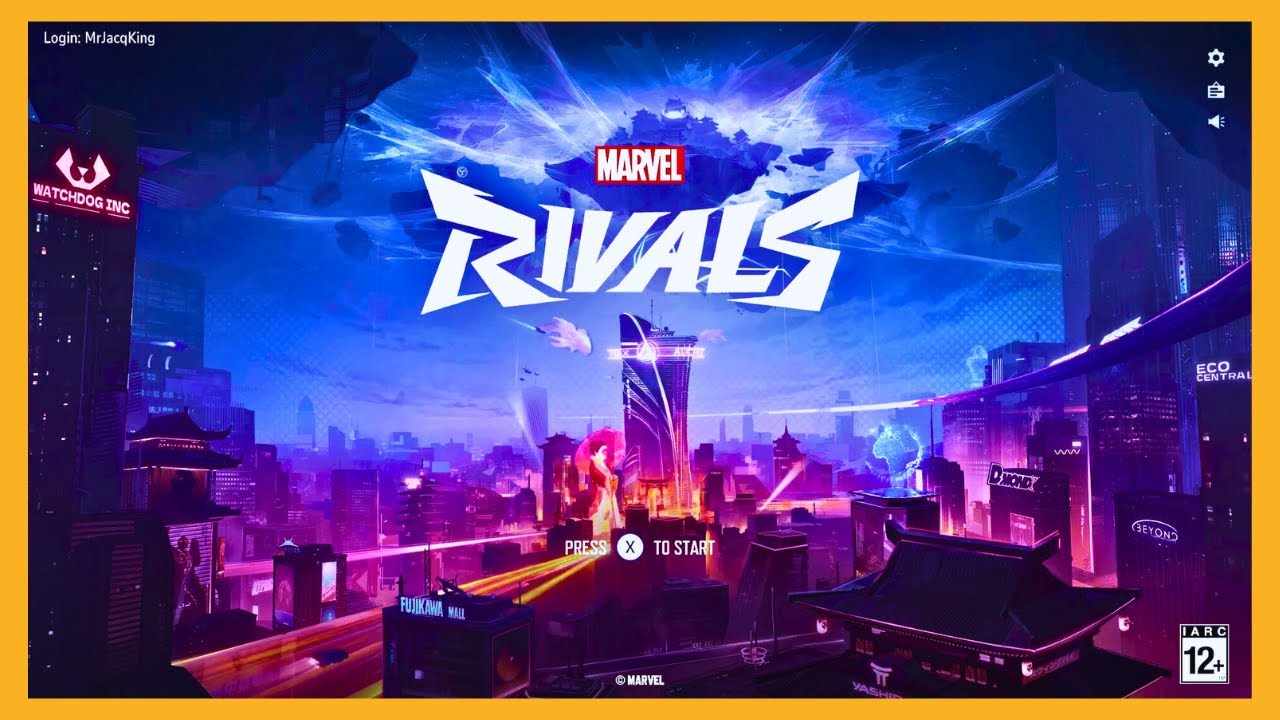 MARVEL RIVALS Title Screen and Menu - YouTube