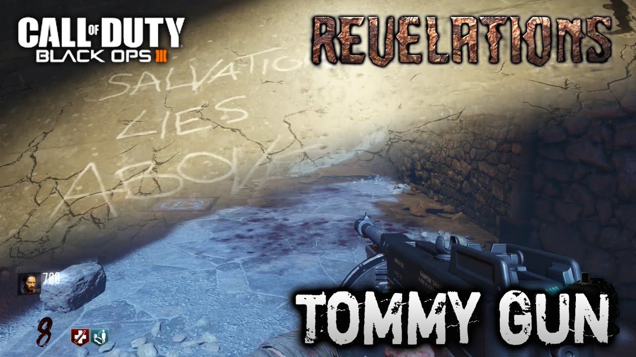 Revelations Zombies - Secret Tommy Gun / Chalk Drawings Guide - YouTube