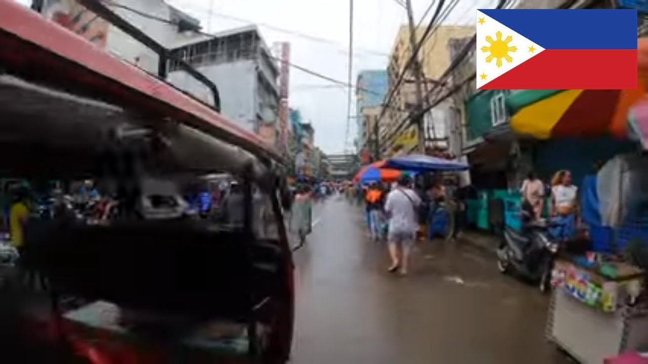 4K Walking tour of Downtown Manila, Philippines 🇵🇭🇵🇭 - YouTube