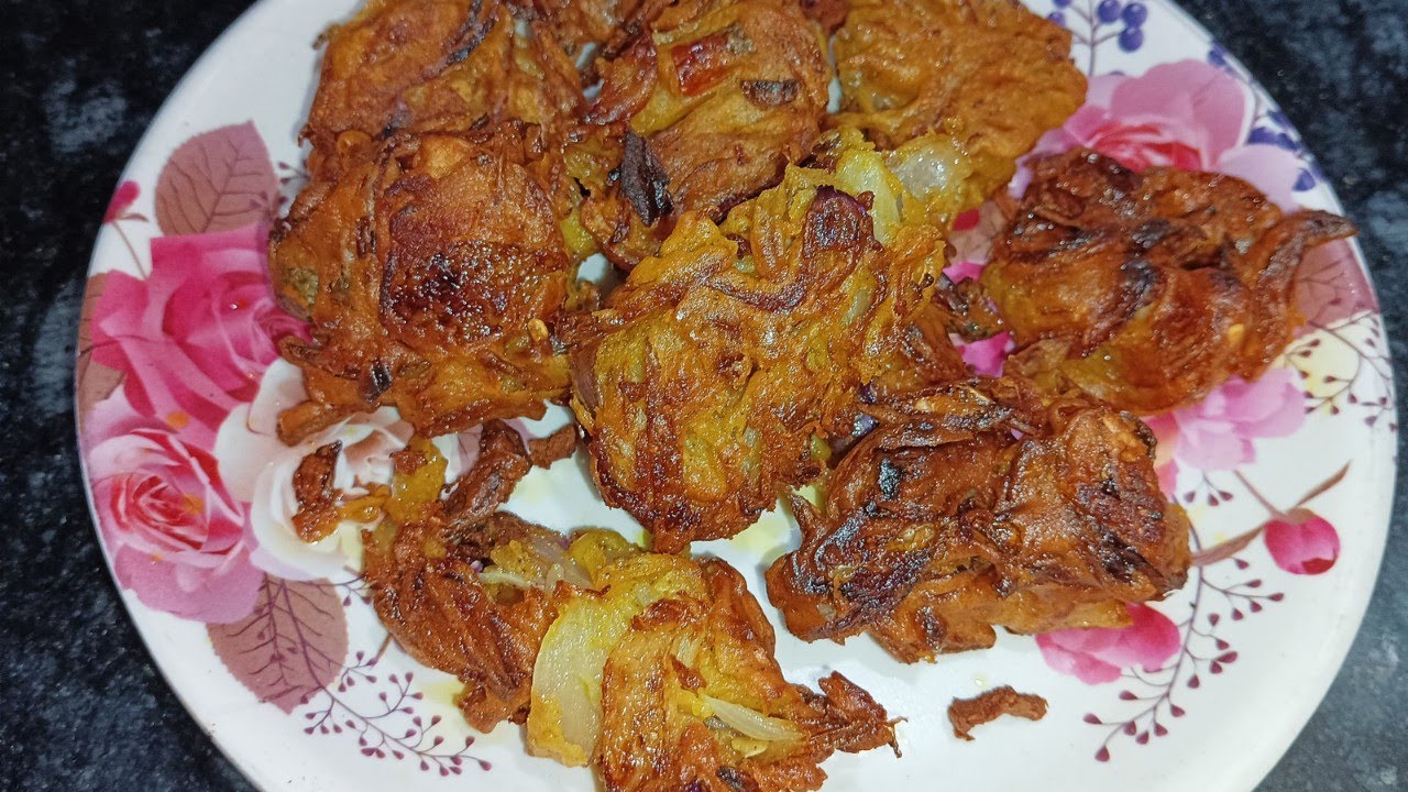 प्याज बेसन की पकौड़ी||besan pyaj ki pakodi||pyaj ki मजेदार रेसिपी ...