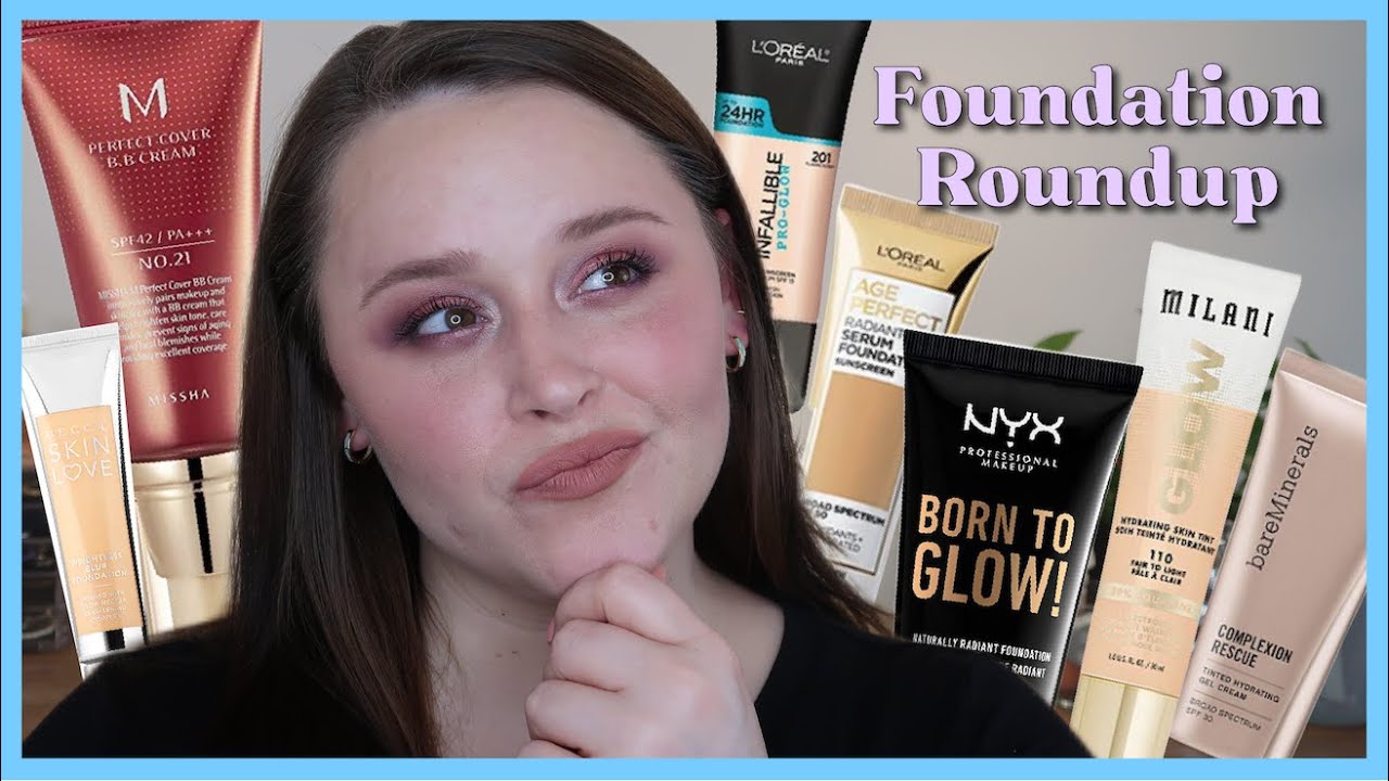 FOUNDATION ROUNDUP | SHEER TO MEDIUM RADIANT FOUNDATIONS - YouTube