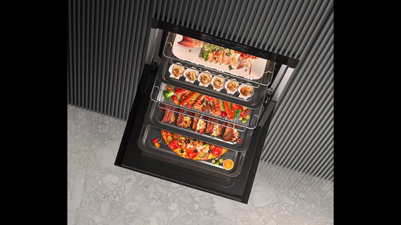 方太多功能蒸烤一体机 HZK72-H1 操作视频 - YouTube