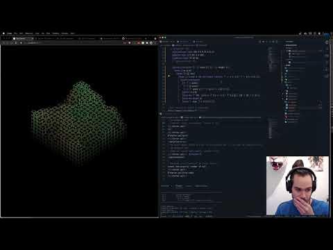 coding an isometric landscape - generative art livecoding session - YouTube