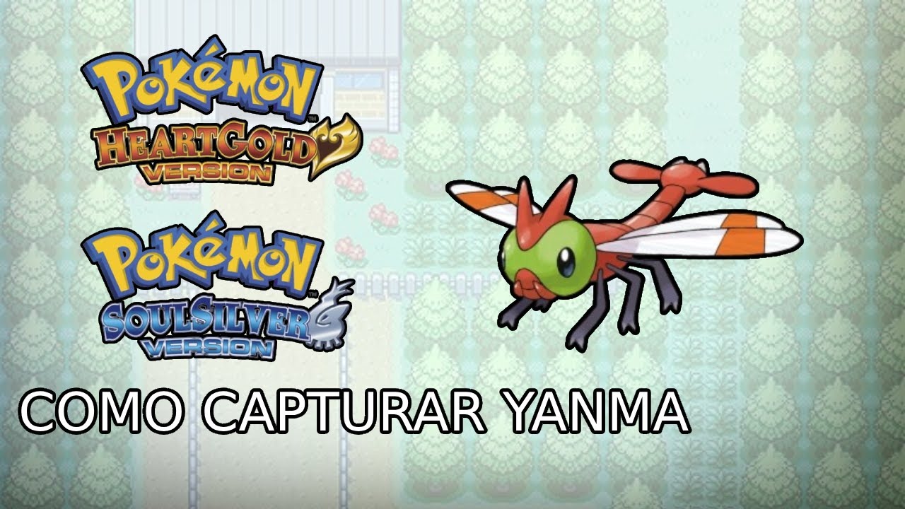 Como capturar Yanma Pokemon Heartgold/Soulsilver - YouTube