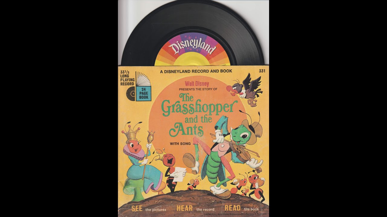 Walt Disney presents the story of The Grasshopper and the Ants record ...