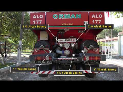 OGM Yangın Eğitimi (Arazöz Pompası)