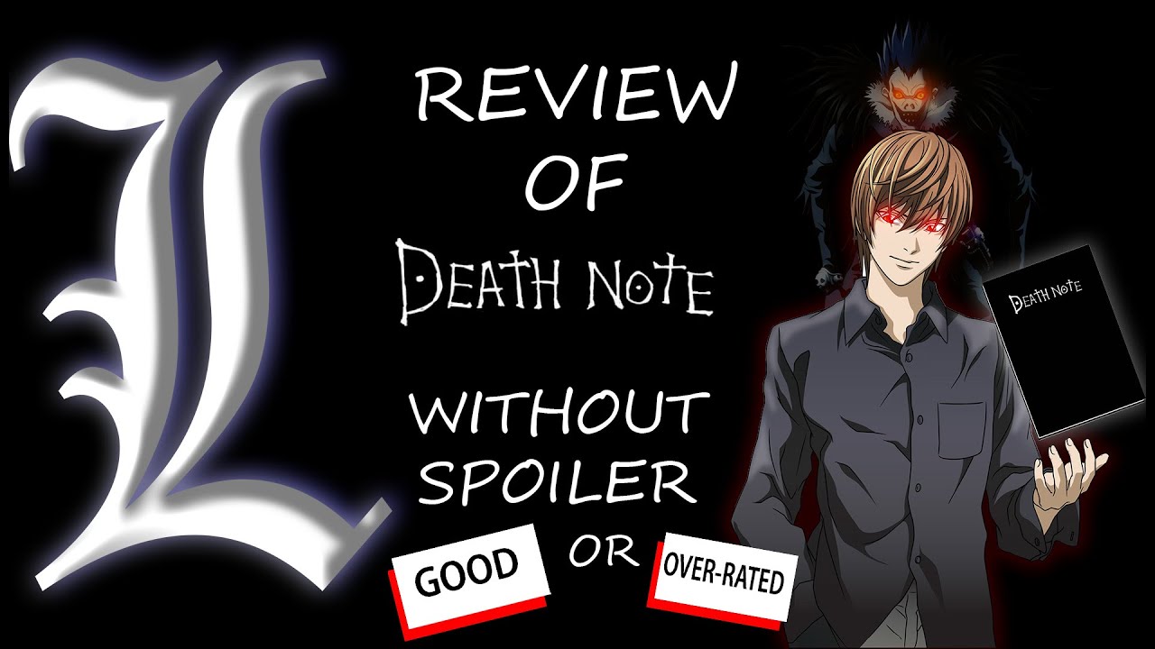 Death Note Review without spoiler || death note review || anime review ...