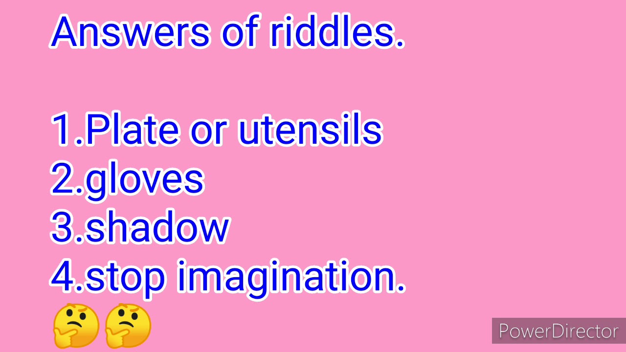 Winners of riddle challenge. - YouTube