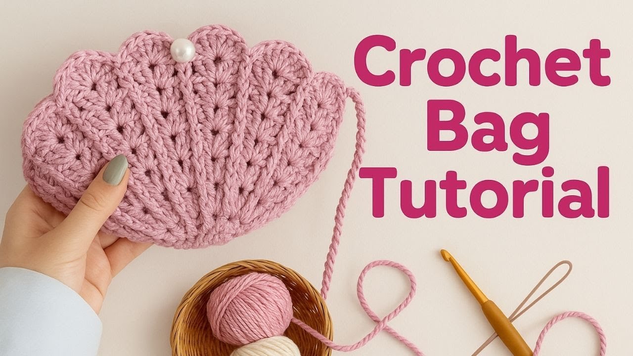 Easy Crochet Bag Tutorial for Beginners | Cute Mini Bag Design - YouTube