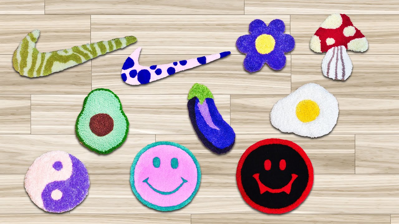 Rug Tufting ASMR Compilation (SIMJI ASMR) - YouTube