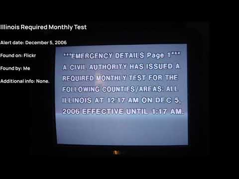A Photo List of Rare or Unusual EAS Alerts (that are real) - YouTube