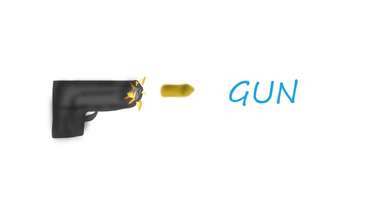 GUN FIRING (WITH SOUND) ||_CYBERNATED_ARTWORK_|| - YouTube