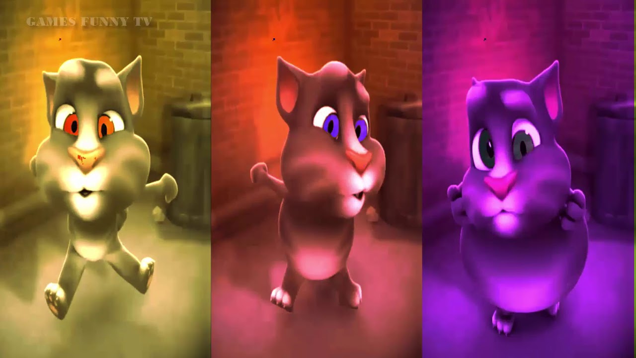 Learn Colors with My Talking Tom Colours for Kids Children and Toddlers ...