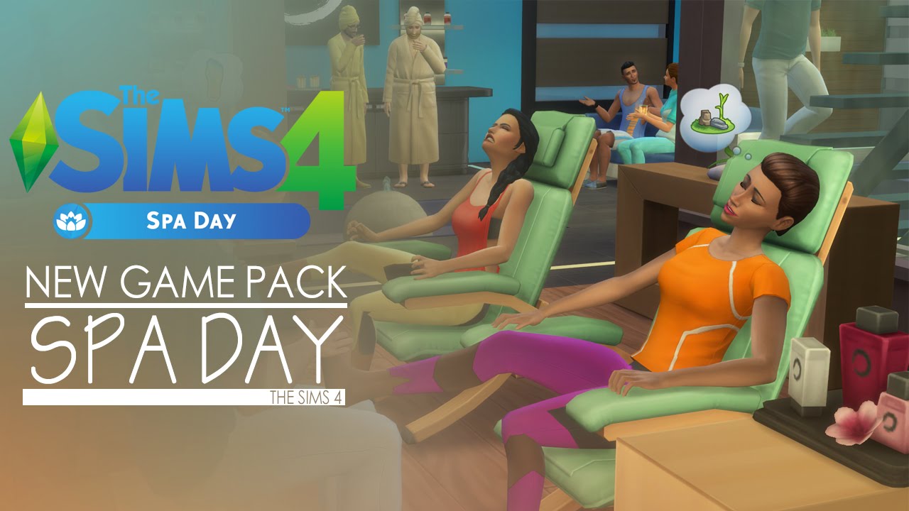 The Sims 4 - New game pack: Spa Day - YouTube