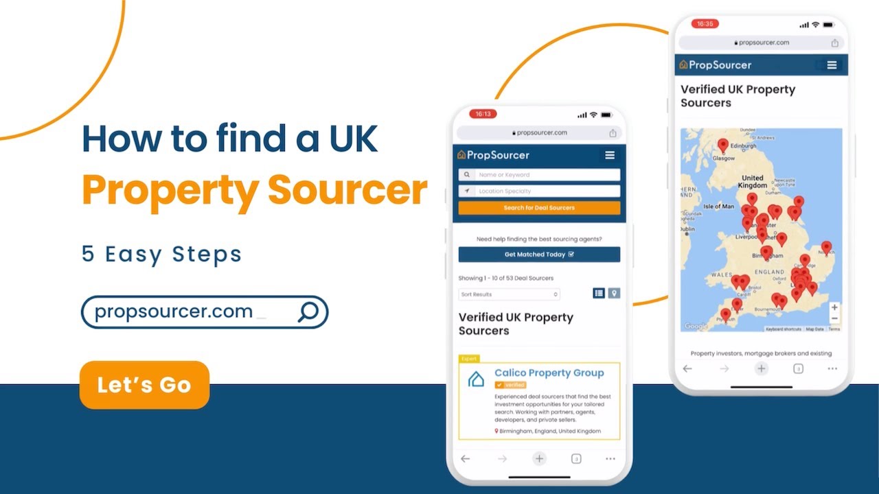 How to Find a UK Property Sourcer in 5 Easy Steps // 90 Second ...