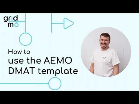 gridmo AEMO DMAT Table 22 - How to use the template - YouTube