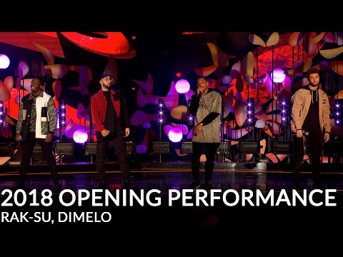 NTA 2018 Opening Performance - Rak-Su, Dimelo