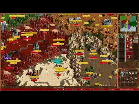 Heroes 3: Create huge and gigantic random maps with VCMI with new terrains and objects! - YouTube