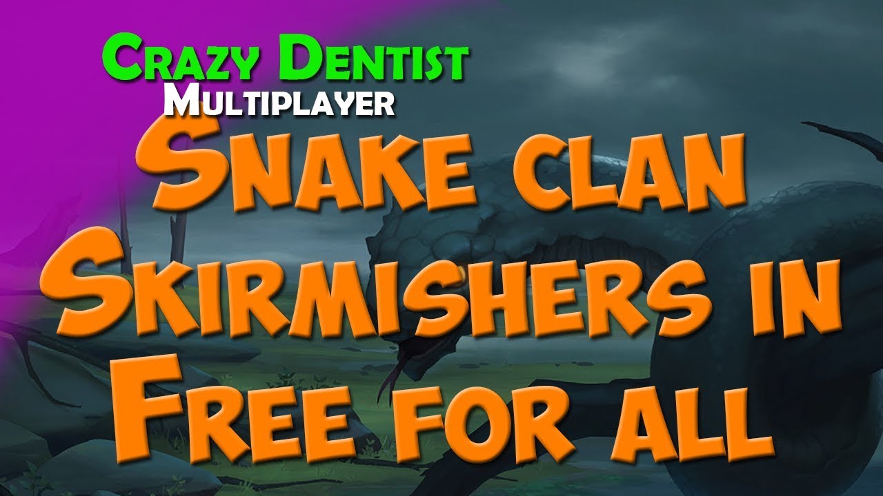 Northgard Snake clan in FFA | Skirmishers in Free for all - YouTube