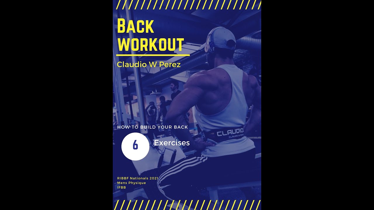 BEST BACK WORKOUT | Best exercises to build a BIG BACK | Men's Physique ...