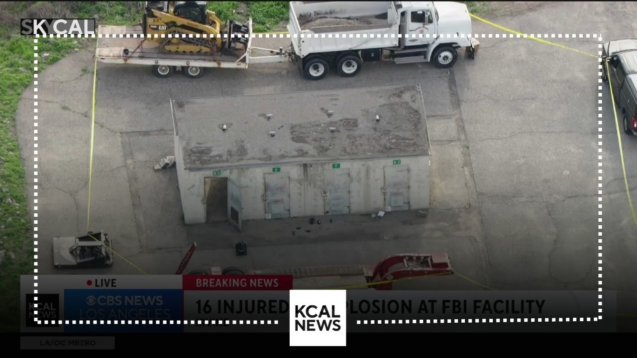 Explosion during training incident at FBI facility in Irvine leaves 16 ...