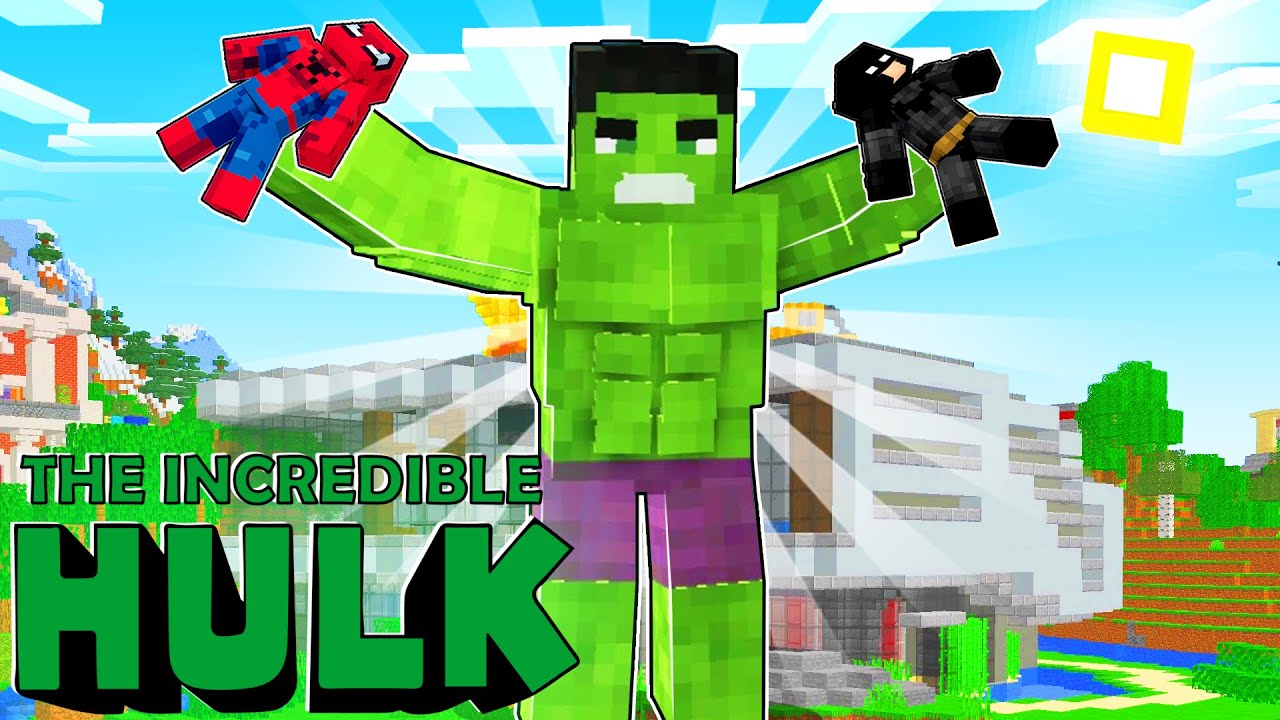 THE INCREDIBLE HULK IN MINECRAFT?! [3] | Minecraft Hero-Verse | - YouTube