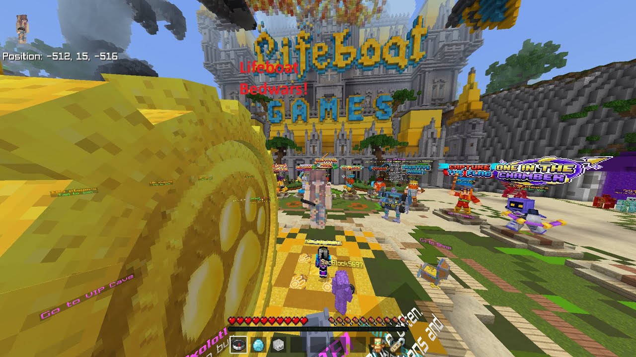 Lifeboat Bedwars #2 | #minecraft #lifeboat #lifeboatbedwars - YouTube