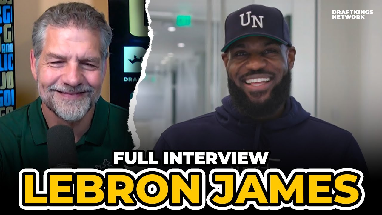 LEBRON JAMES TALKS TEAM USA GOLD, NEW LAKERS, & DRAFTKINGS PICKS 🚨 ...