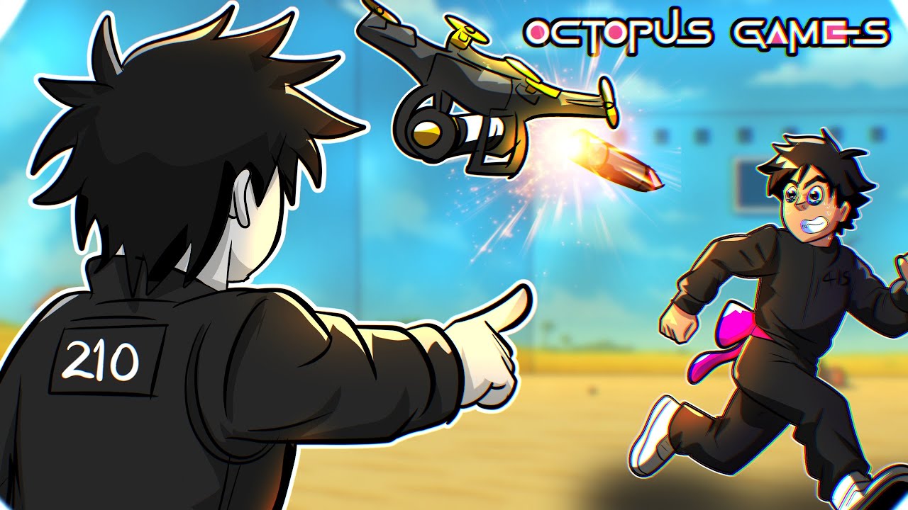 WE BLEW UP THE FRONTMAN IN OCTOPUS GAMES! (MIGHT BE CLICKBAIT? IDK ...
