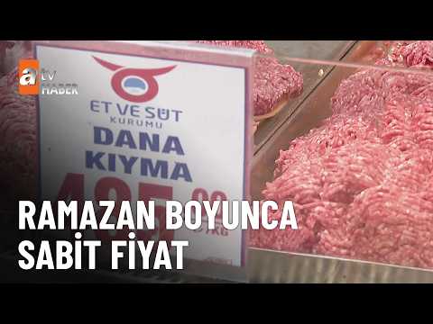 Et ve Süt Kurumu ve Tarım Kredi Marketleri fiyatları sabitledi - atv Ana Haber 13 Şubat 2026