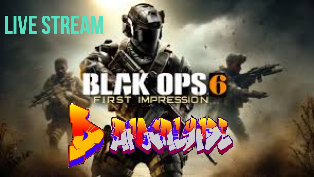 D APOCALYPSE LIVE STREAM : BLACK OPS 6 - YouTube