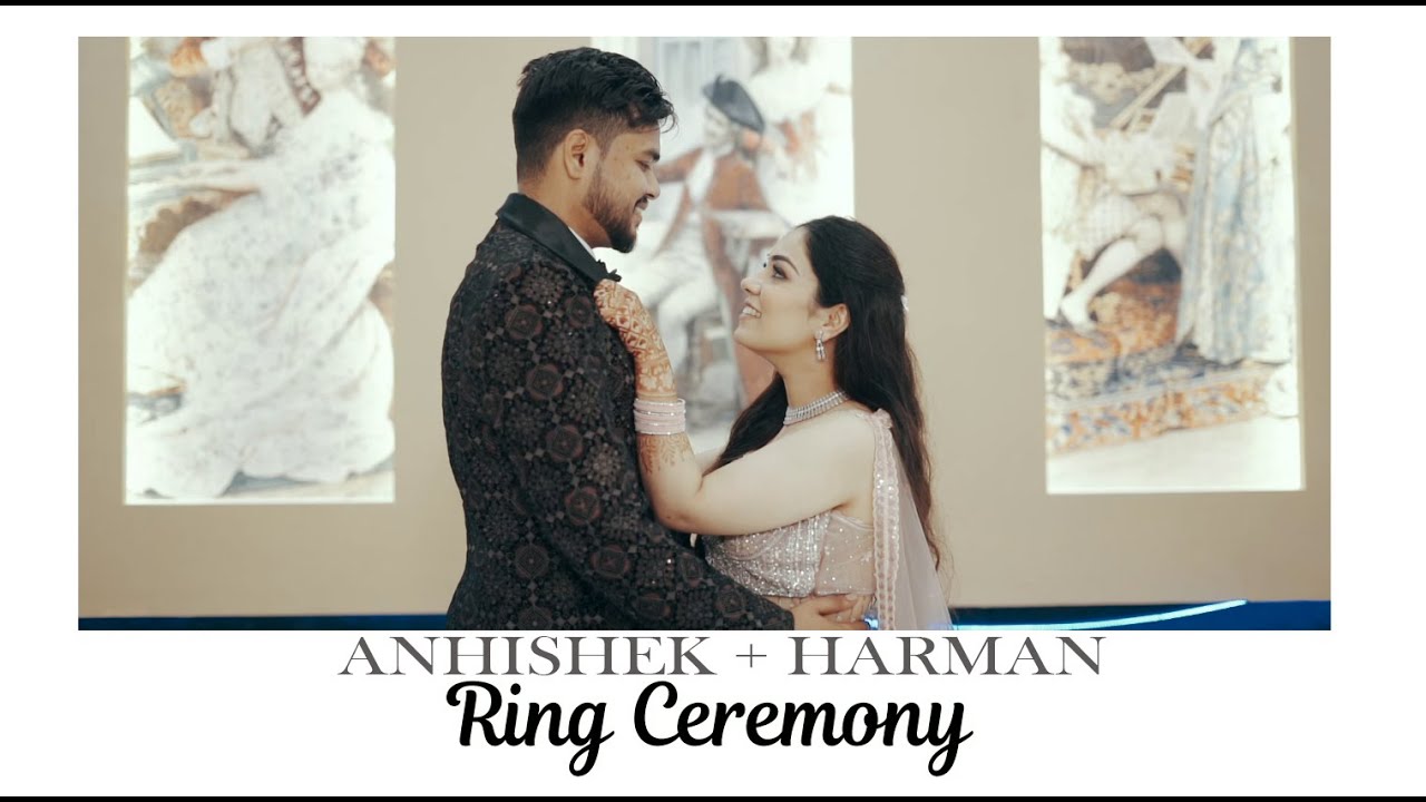 ABHISHEK & HARMAN | Ring Ceremony | MEET GRAPHY | PUNJAB | SONY - YouTube