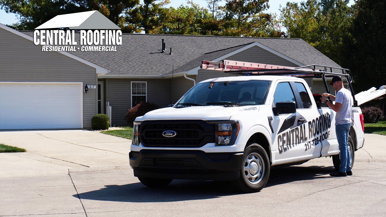 Central Roofing | Owens Corning Peppercorn Shingle Roof Installation ...