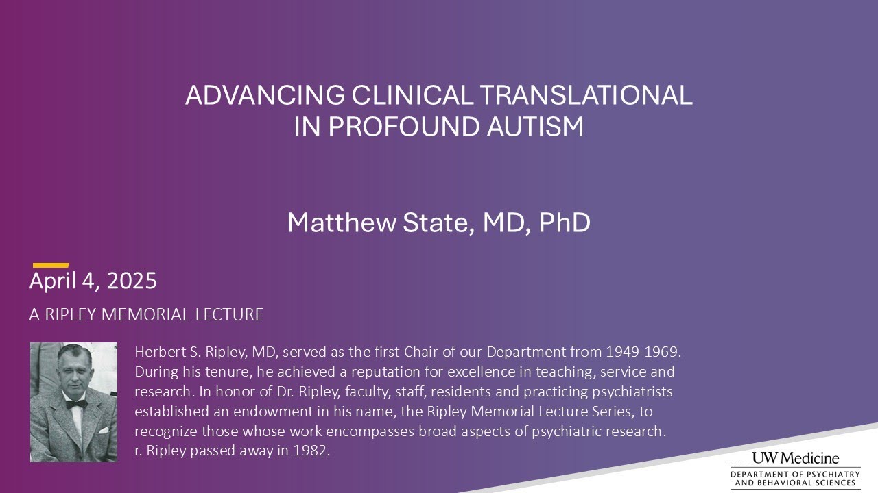 Progress in Clinical-Translational Research for Profound Autism ...