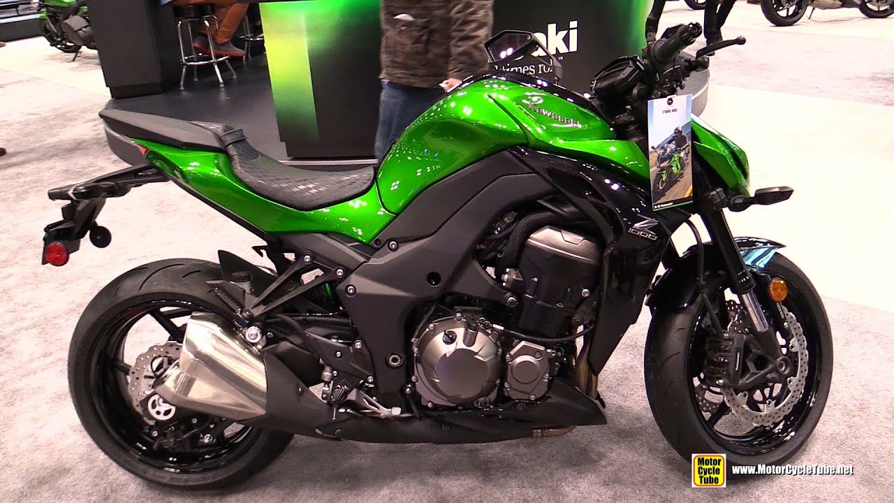 2015 Kawasaki Z1000 ABS - Walkaround - 2014 New York Motorcycle Show ...