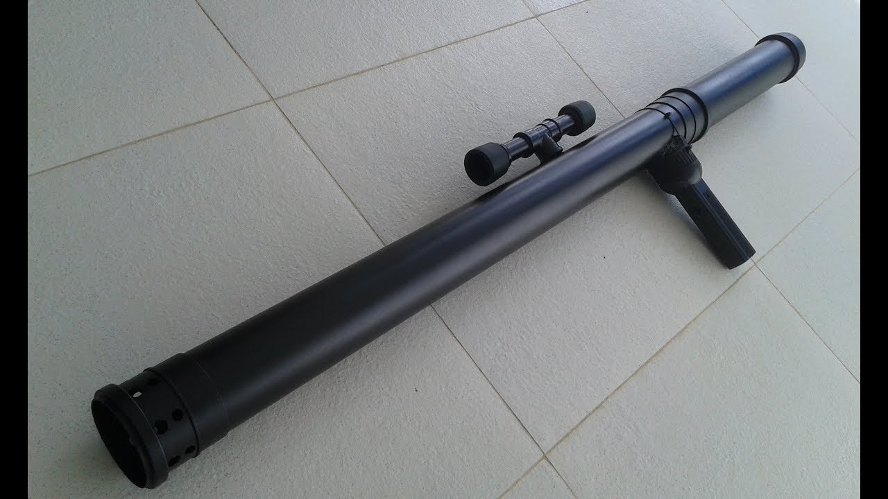 Como Fazer uma Poderosa Bazuca de P V C - Muito Potente - YouTube