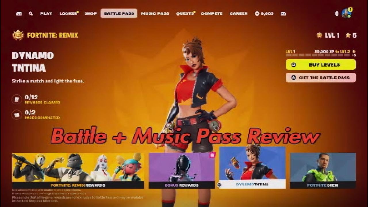 Fortnite Chapter 2 Remix Review (Music & Battle Pass) - YouTube