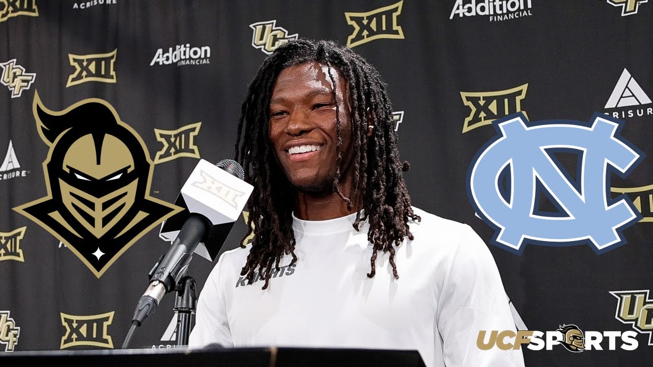 UCF Football: WR Duane Thomas Jr. Press Conference - North Carolina ...