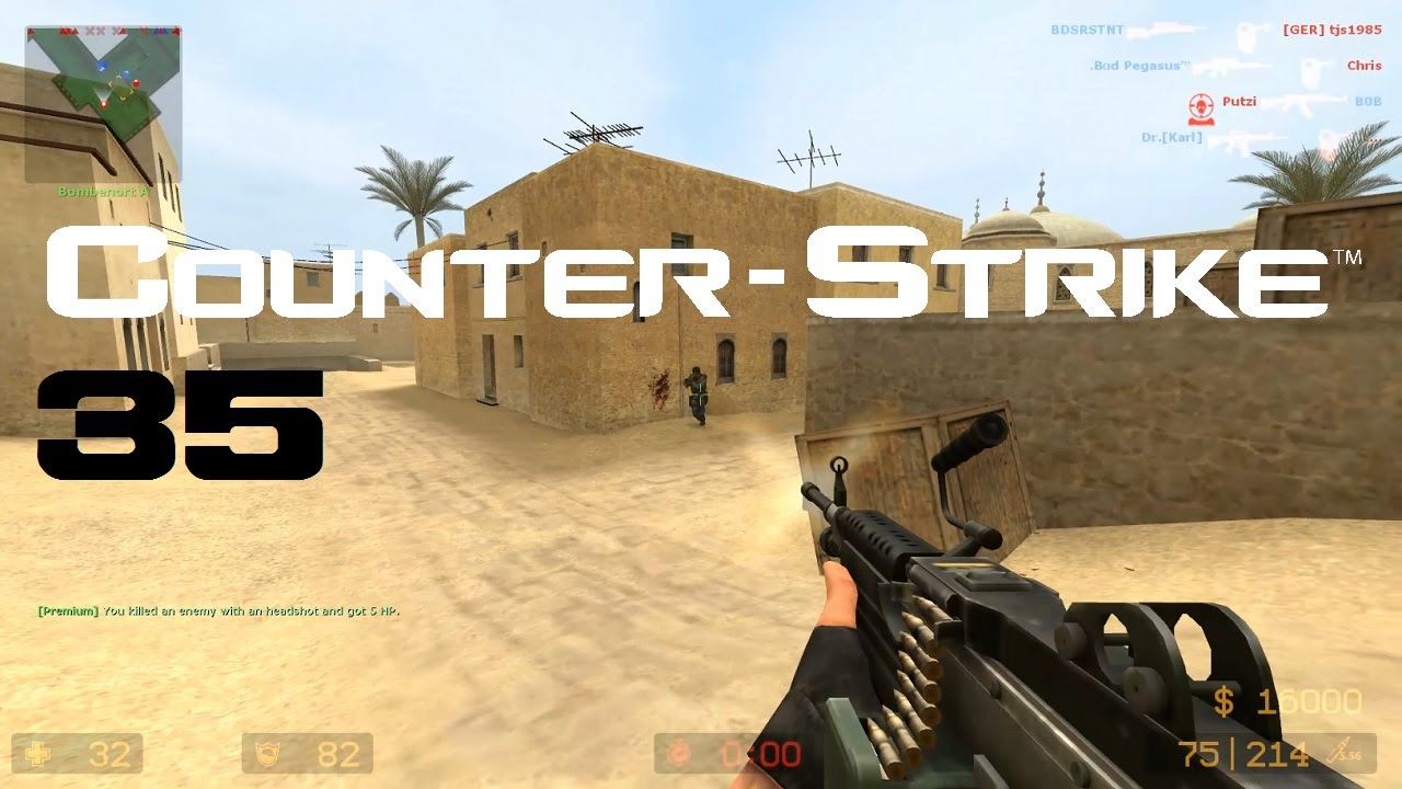 Let's Play Counter Strike Source #35 - Wolfgang! - YouTube